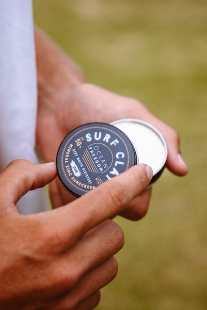 Ocean Freedom - Surf Clay Clear SPF 50+ Mineral Sunscreen – UK Bling2o